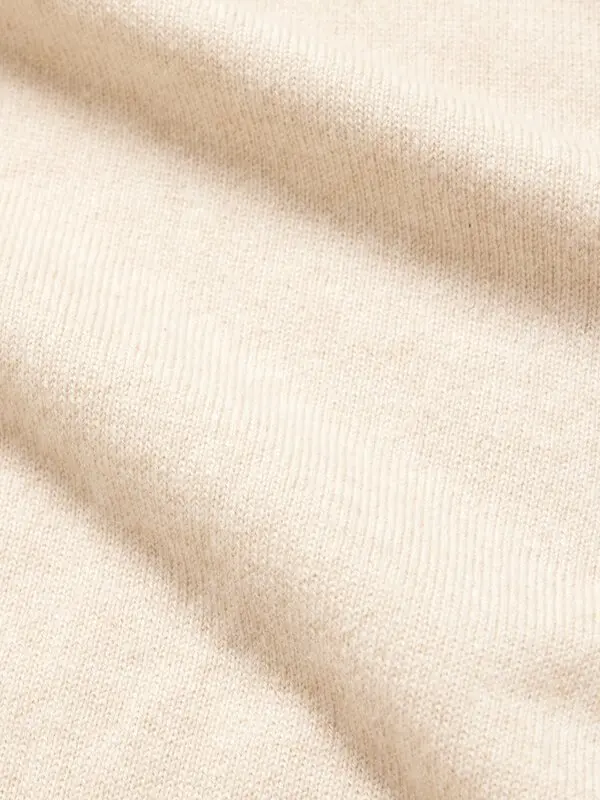 Loro Piana Slim-fit Baby Cashmere Sweater - Neutrals