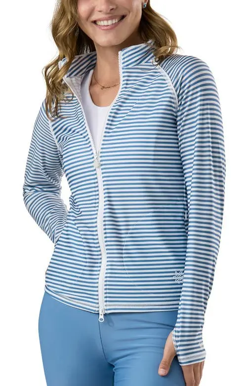 UV SKINZ Classic Water Jacket - Baltic Classic Stripe