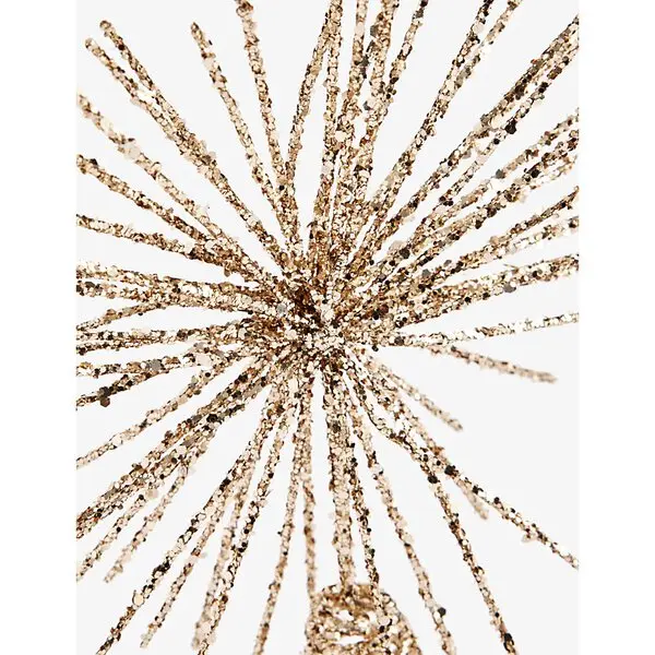 SELFRIDGES EDIT Starburst Metal Tree Topper 25cm