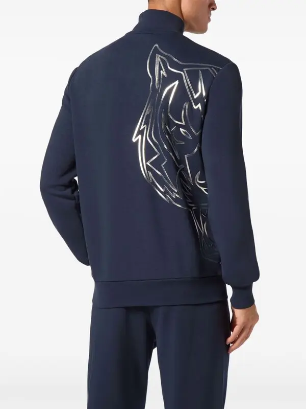 PLEIN SPORT Tiger Zipped Sweatshirt