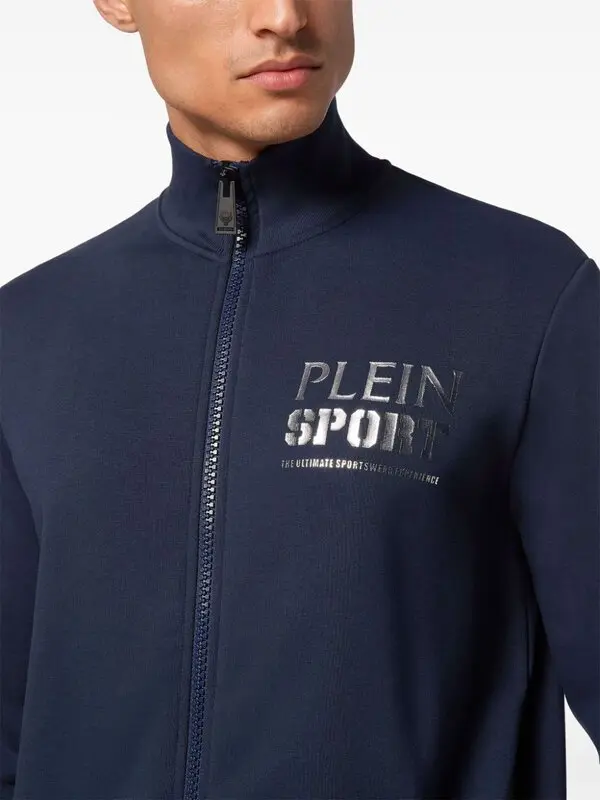 PLEIN SPORT Tiger Zipped Sweatshirt
