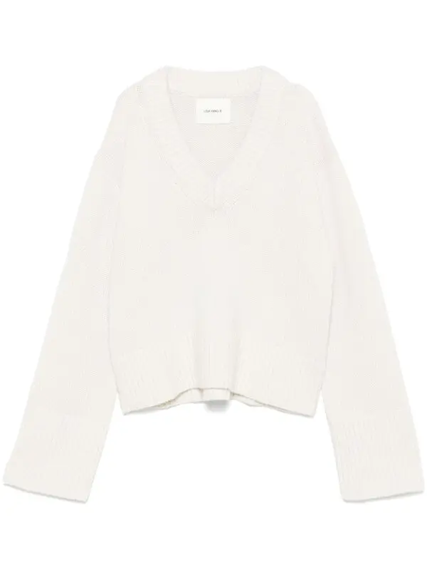 LISA YANG Aletta Sweater - White