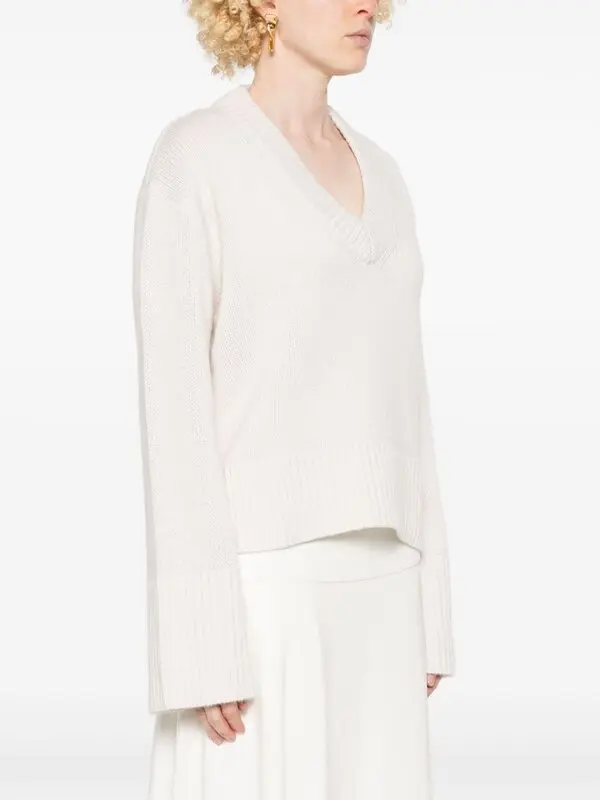 LISA YANG Aletta Sweater - White