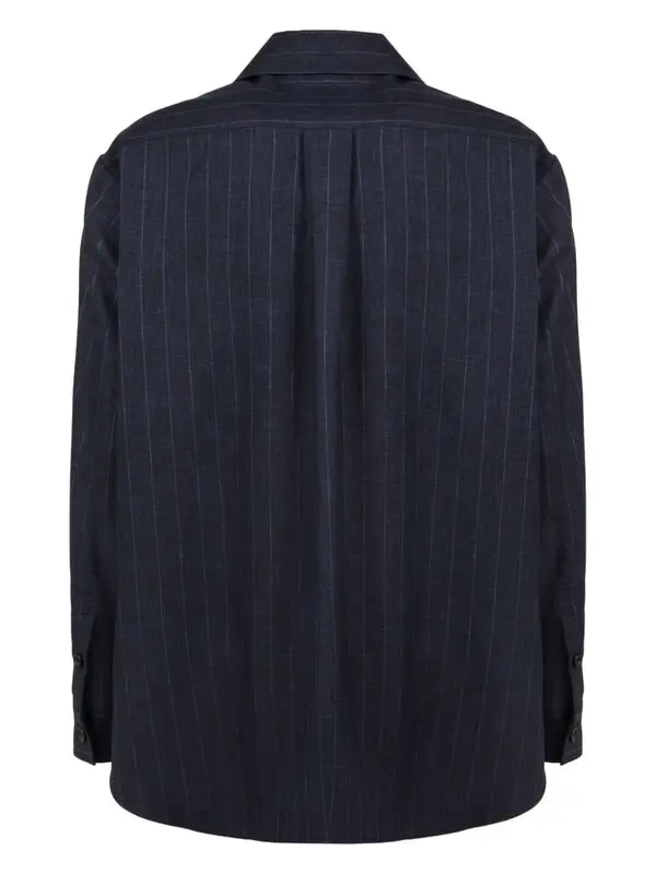 Kiton Pinstripe Shirt