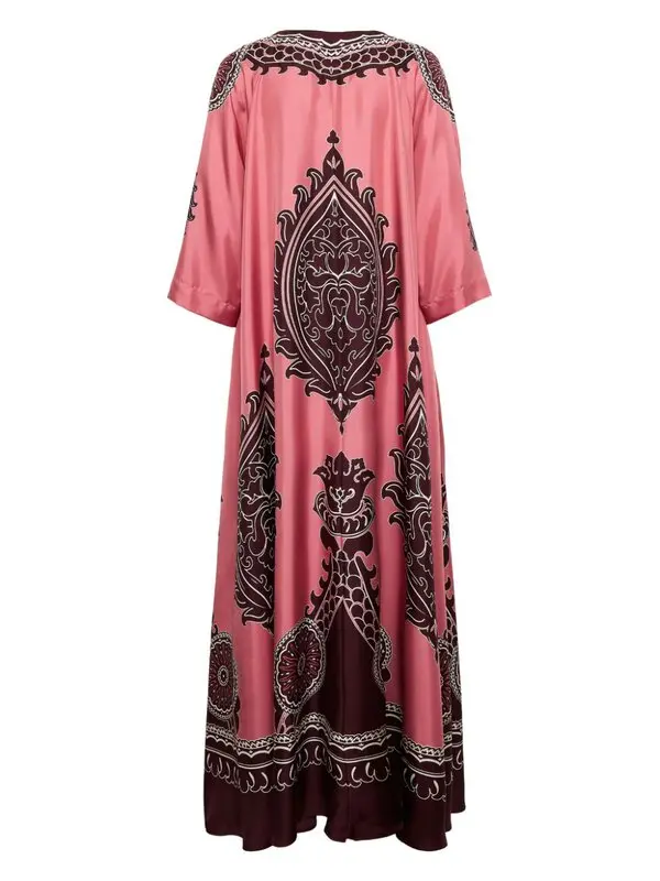 La DoubleJ Muumuu Maxi Dress - Pink