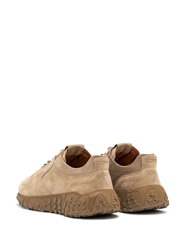 BUTTERO® Lace-up Suede Sneakers - Neutrals