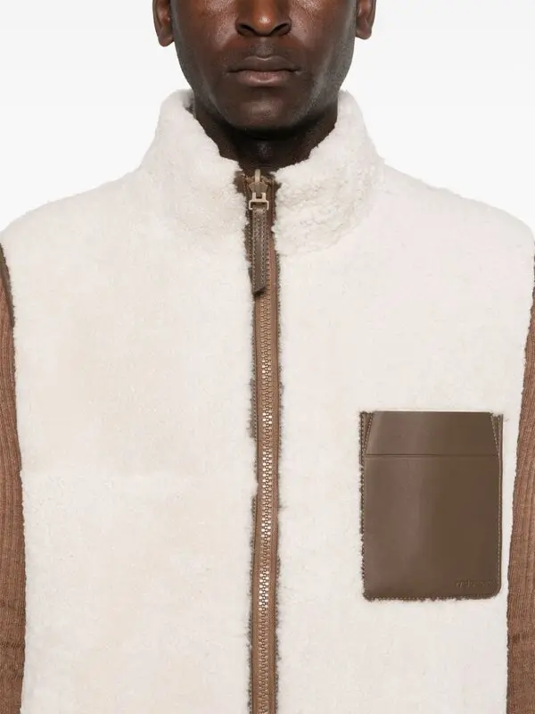 YVES SALOMON Shearling Gilet