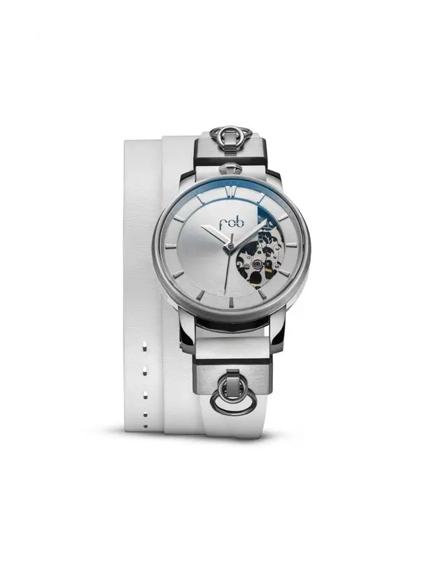 FOB PARIS R360 36mm Watch - Silver