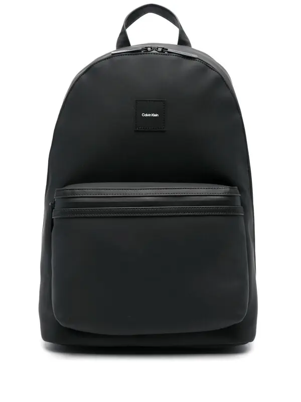 Calvin Klein Black Backpack with Round Pouch, Two fir One Calvin Klein Raised Round Backpack Black | Footshop main image 3