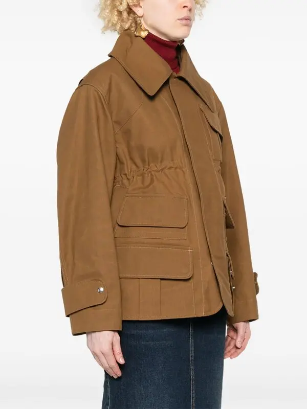 Victoria Beckham Cotton Canvas Jacket