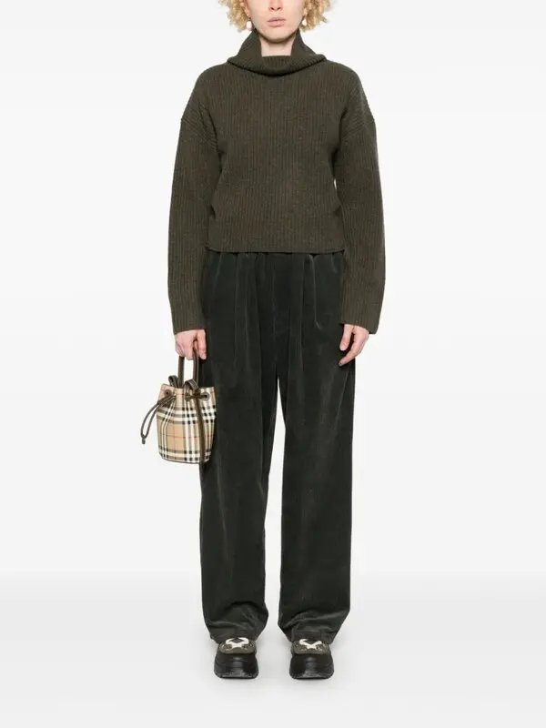 Polo Ralph Lauren Wool-cashmere Turtleneck Sweater - Green