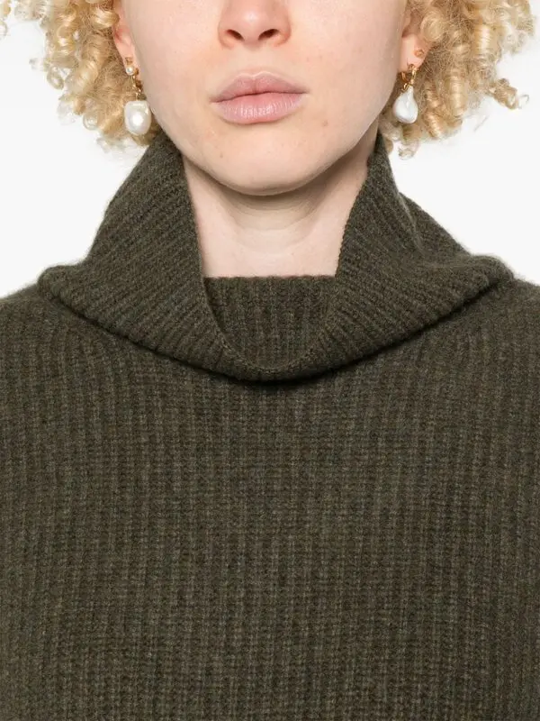 Polo Ralph Lauren Wool-cashmere Turtleneck Sweater - Green