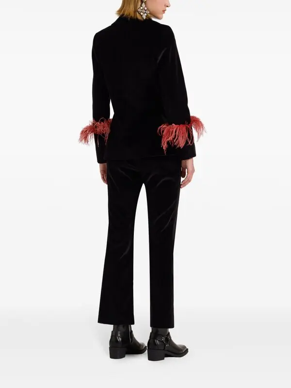 La DoubleJ 24/7 Jacquard Trousers - Black