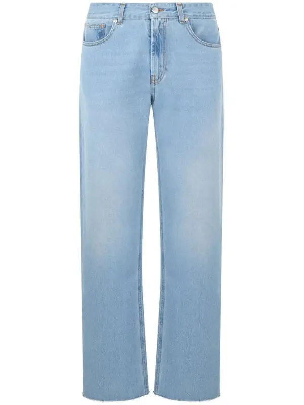 Gcds Wirdo Straight Jeans - Blue