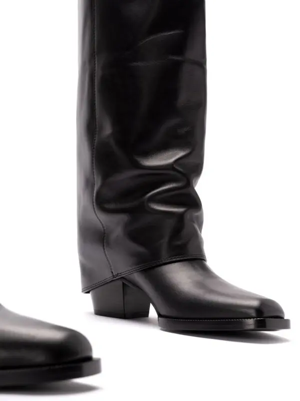 Fendi Knee-length Leather Boots