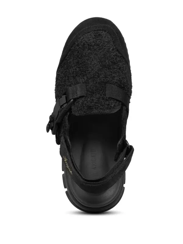 Axel Arigato Area Leather Slippers - Black