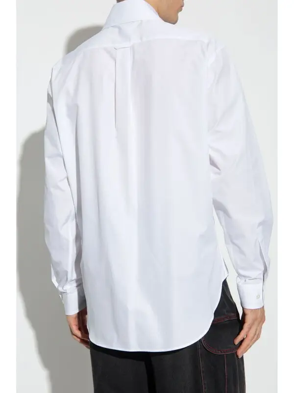 Palm Angels Logo-embroidered Shirt