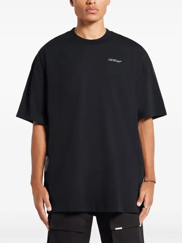 Off-White 3d Logo-print T-shirt - Black