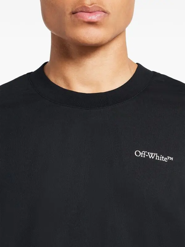 Off-White 3d Logo-print T-shirt - Black