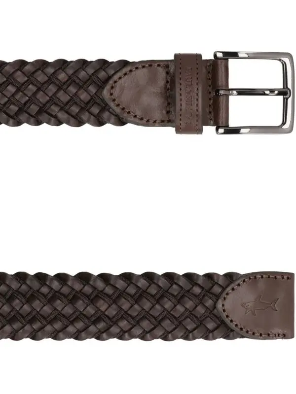 Paul & Shark Buckled Woven Belt
