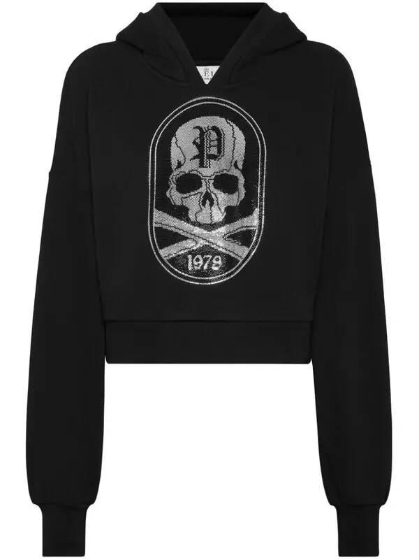 Philipp Plein Skull & Bones Hoodie