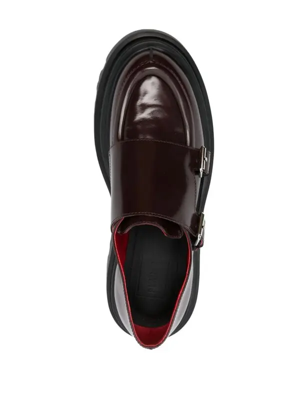 Plan C Leather Loafers