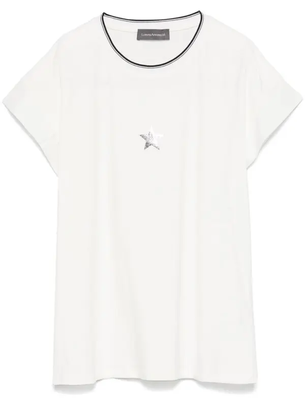 Lorena Antoniazzi Glitter Star T-shirt