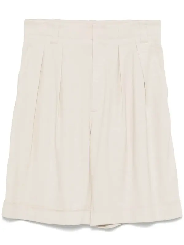 Lorena Antoniazzi Pleated Shorts