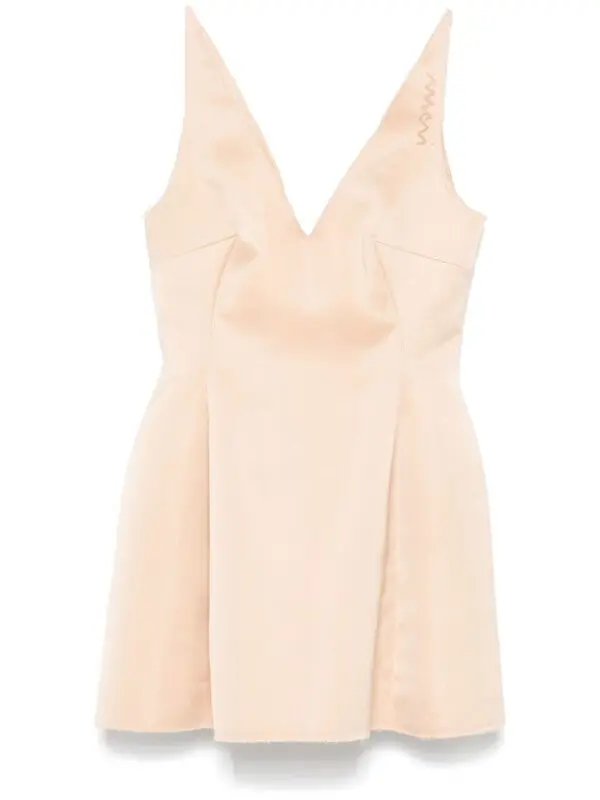 Marni Duchess Satin Mini Dress
