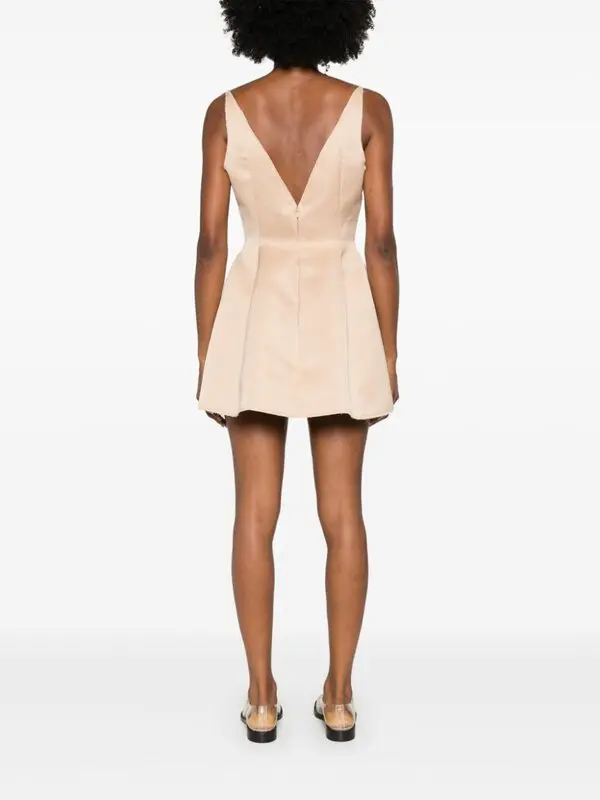 Marni Duchess Satin Mini Dress