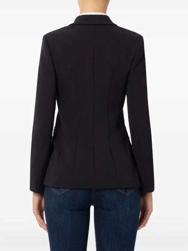 Elisabetta Franchi Peak-lapel Crepe Blazer