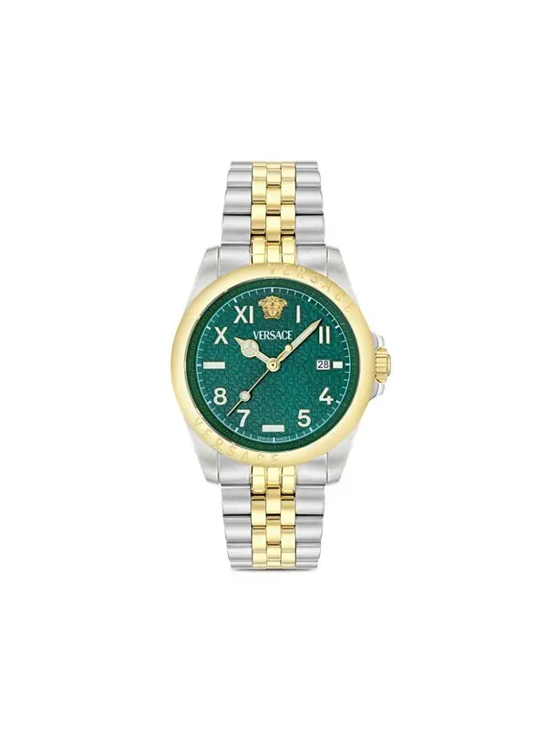 Versace Anteo 41mm Bracelet Watch - Green