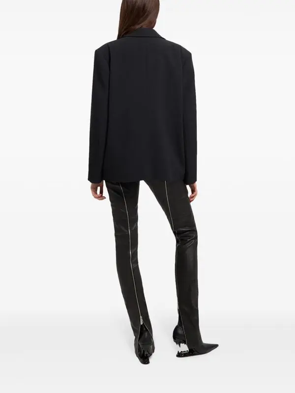 Gcds V-neck Blazer - Black