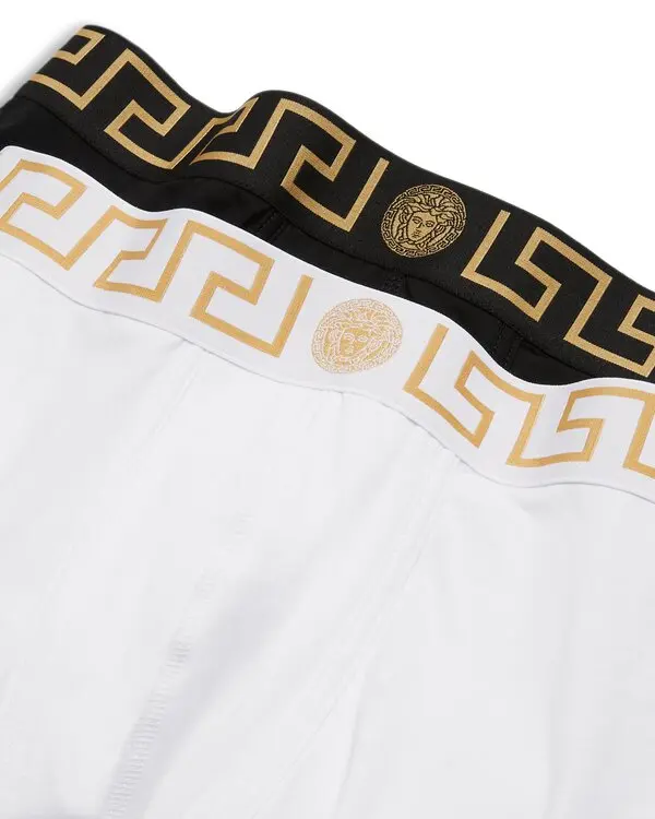 Versace Trunks, Pack Of 2 - Black/white