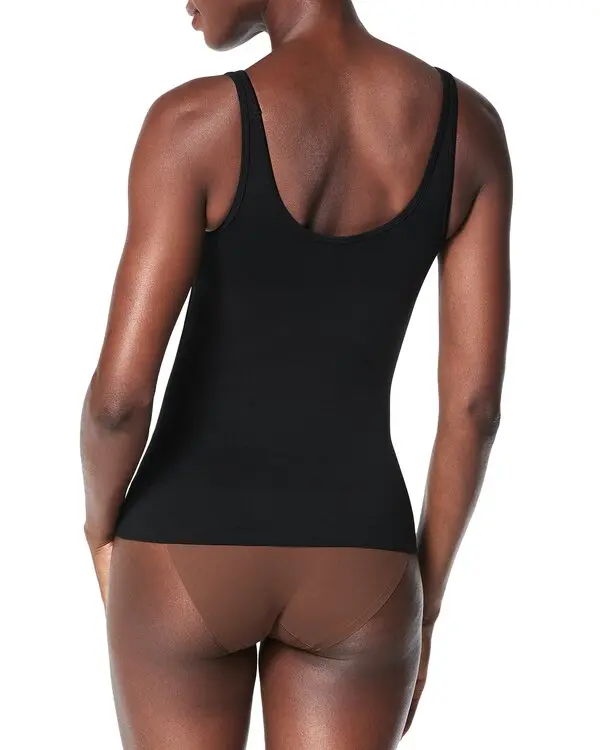 Spanx Everyday Seamless Shaping Tank Top - Very Black