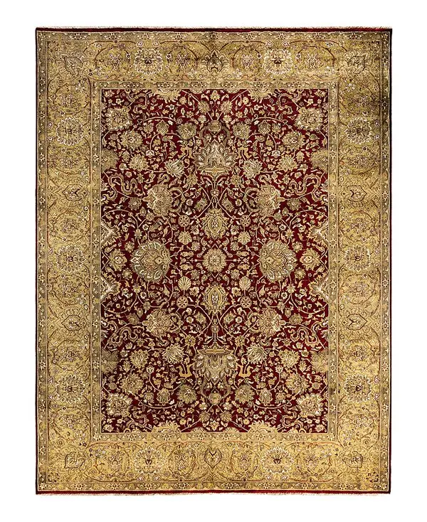 Bloomingdale'S Indo Kashan M2032 Area Rug, 9' X 12 - Red