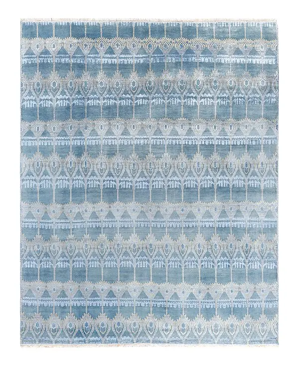 Bloomingdale'S Indo Ikat M6308 Area Rug, 8'1 X 10'3 - Blue