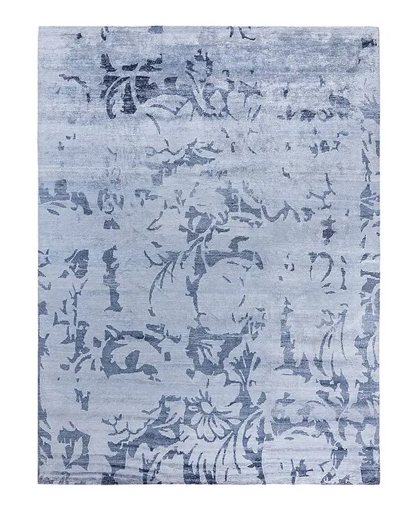 Bloomingdale'S Indo Modern M6572 Area Rug, 9'1 X 12'1 - Gray