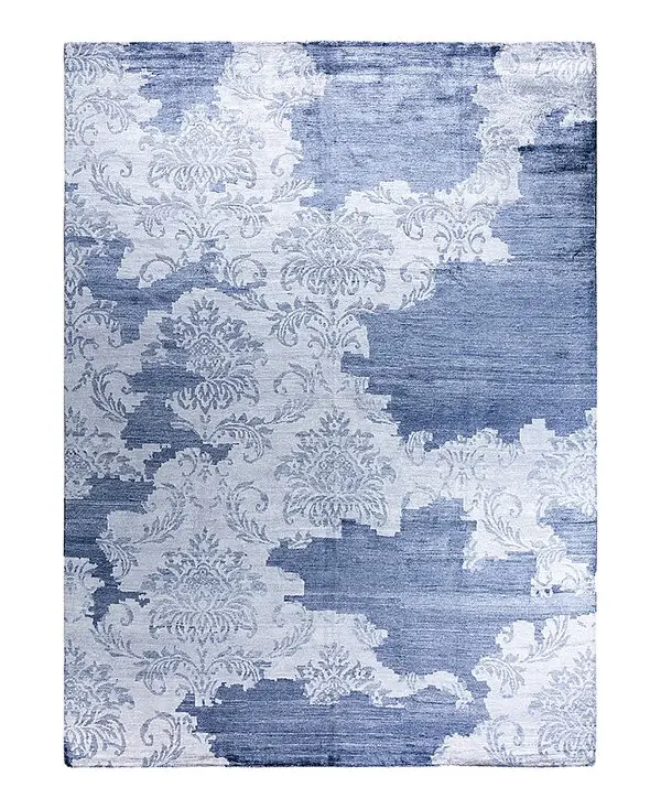 Bloomingdale'S Indo Modern M8147 Area Rug, 9' X 12'1 - Ivory