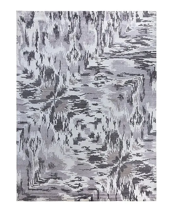 Bloomingdale'S Indo Modern M6279 Area Rug, 9'1 X 12 - Ivory