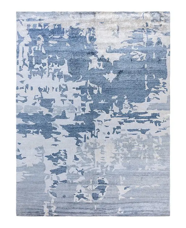 Bloomingdale'S Indo Modern M6478 Area Rug, 9'2 X 12'2 - Ivory