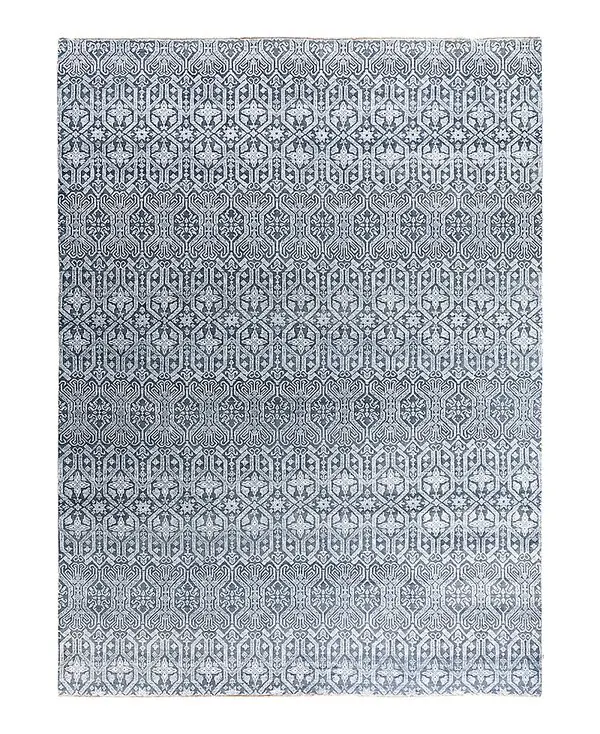 Bloomingdale'S Indo Ikat M7184 Area Rug, 9'1 X 12'3 - Gray