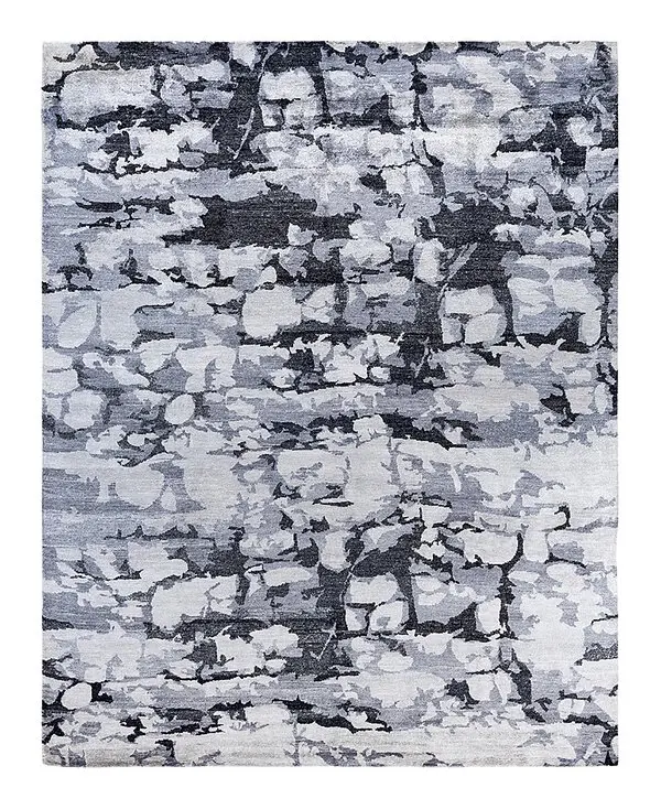 Bloomingdale'S Indo Modern M6784 Area Rug, 8'1 X 10'1 - Gray