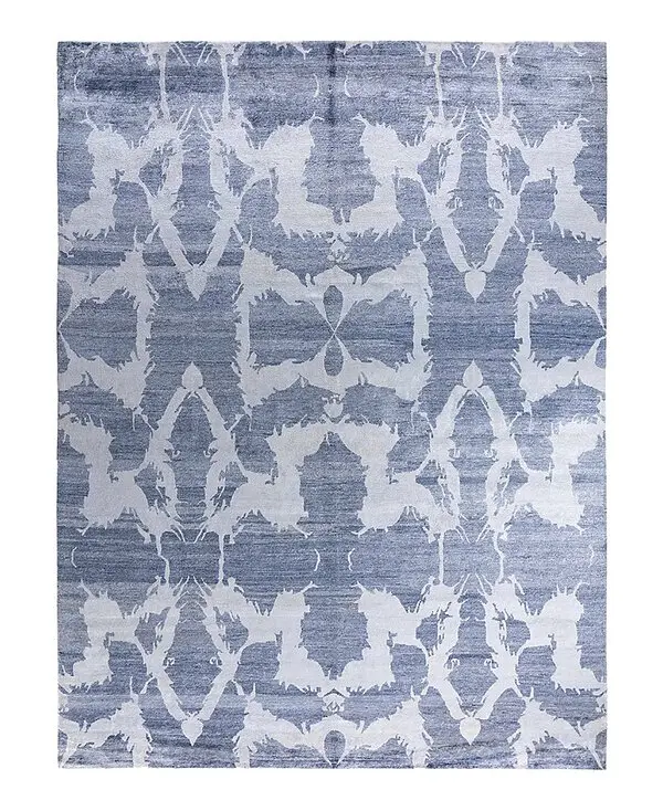 Bloomingdale'S Indo Modern M6612 Area Rug, 9'2 X 11'10 - Gray