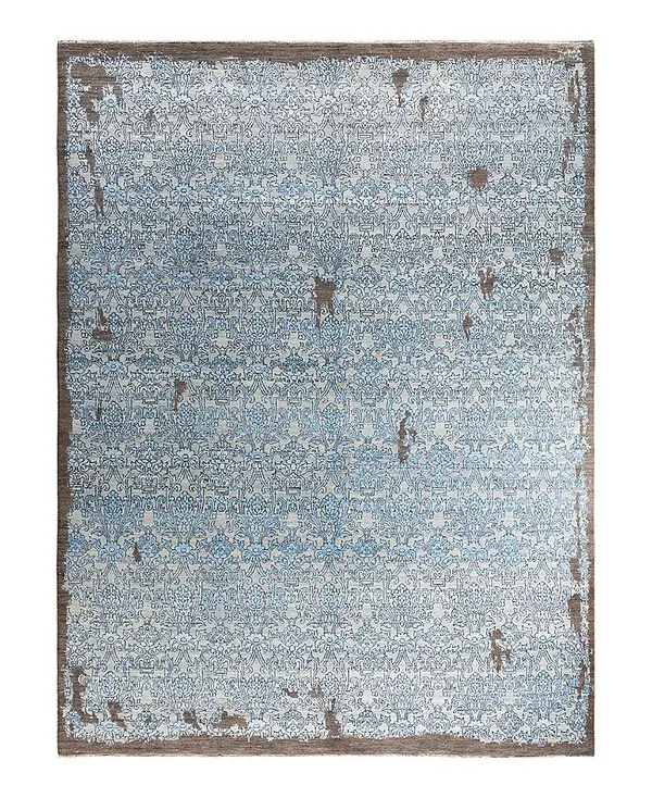Bloomingdale'S Indo Ikat M6594 Area Rug, 9'2 X 12'1 - Brown