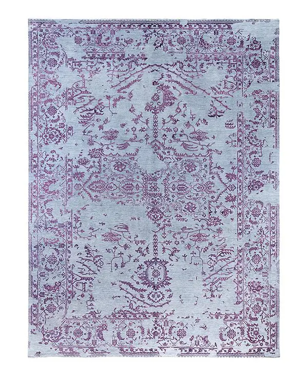 Bloomingdale'S Indo Ikat M7549 Area Rug, 9'1 X 12'1 - Gray