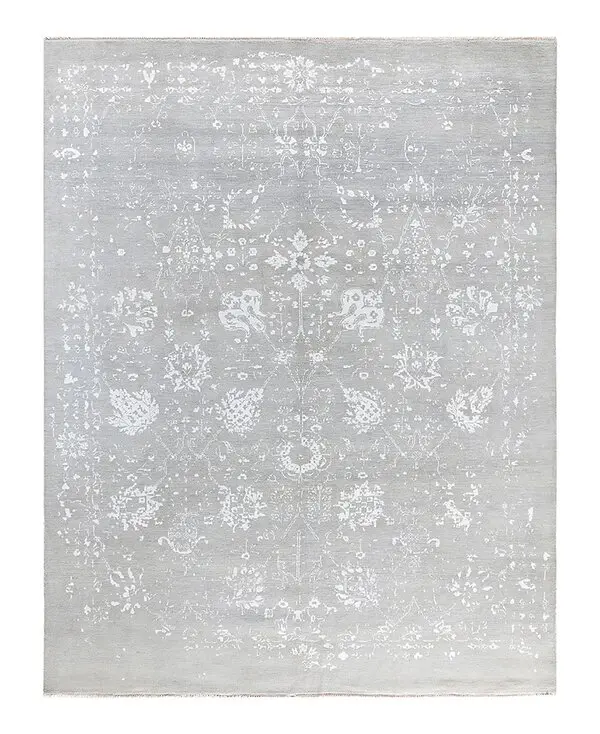 Bloomingdale'S Indo Ikat M6991 Area Rug, 8' X 10'2 - Gray