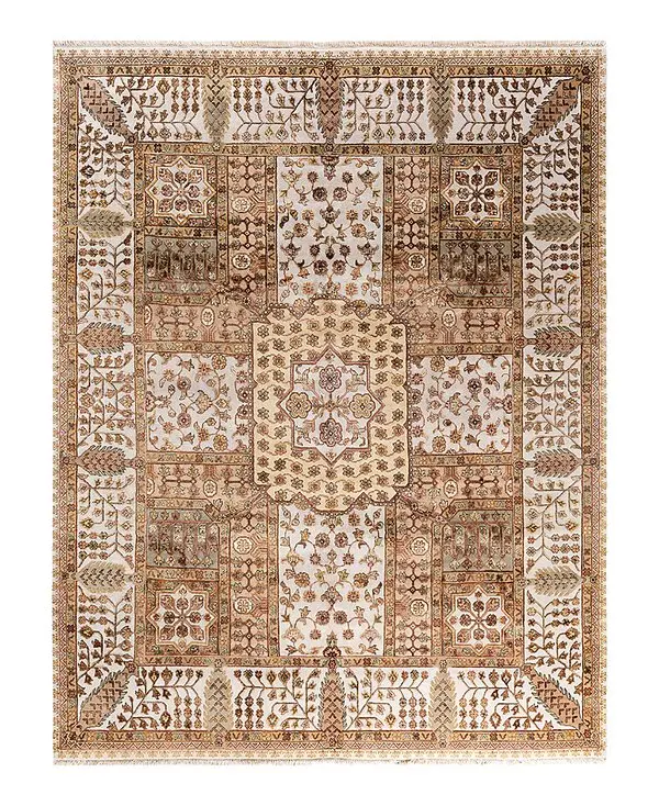 Bloomingdale'S Indo Floral M5776 Area Rug, 8'1 X 10'2 - Beige