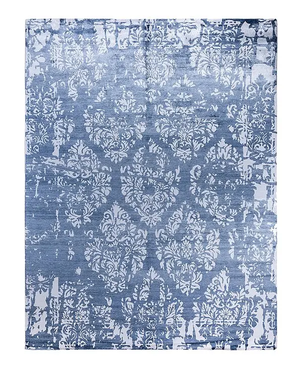 Bloomingdale'S Indo Modern M8059 Area Rug, 9'2 X 12'1 - Ivory