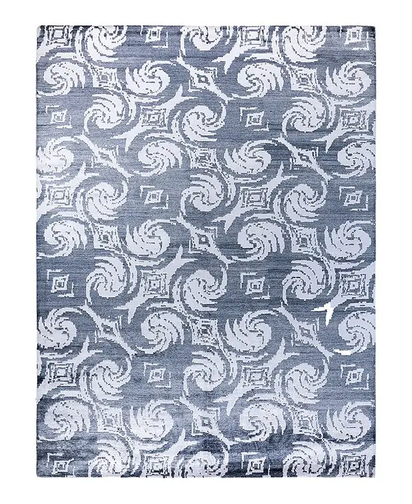 Bloomingdale'S Indo Modern M7633 Area Rug, 9'1 X 12'3 - Ivory